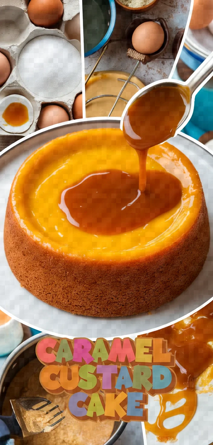 Caramel Custard Cake Recipe - Bangkok bowl