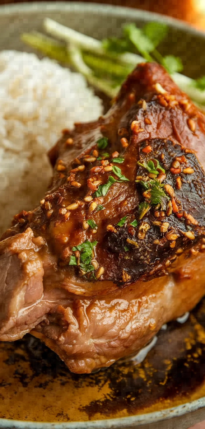 Kao Ka Moo Braised Pork Leg Recipe - Bangkok bowl